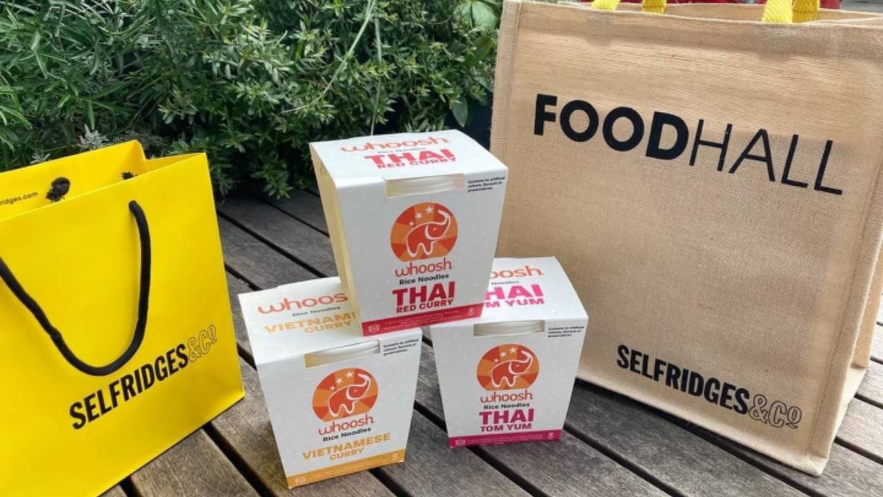 Whoosh Asian Noodle Snack Pots Create a Stir at Selfridges, London