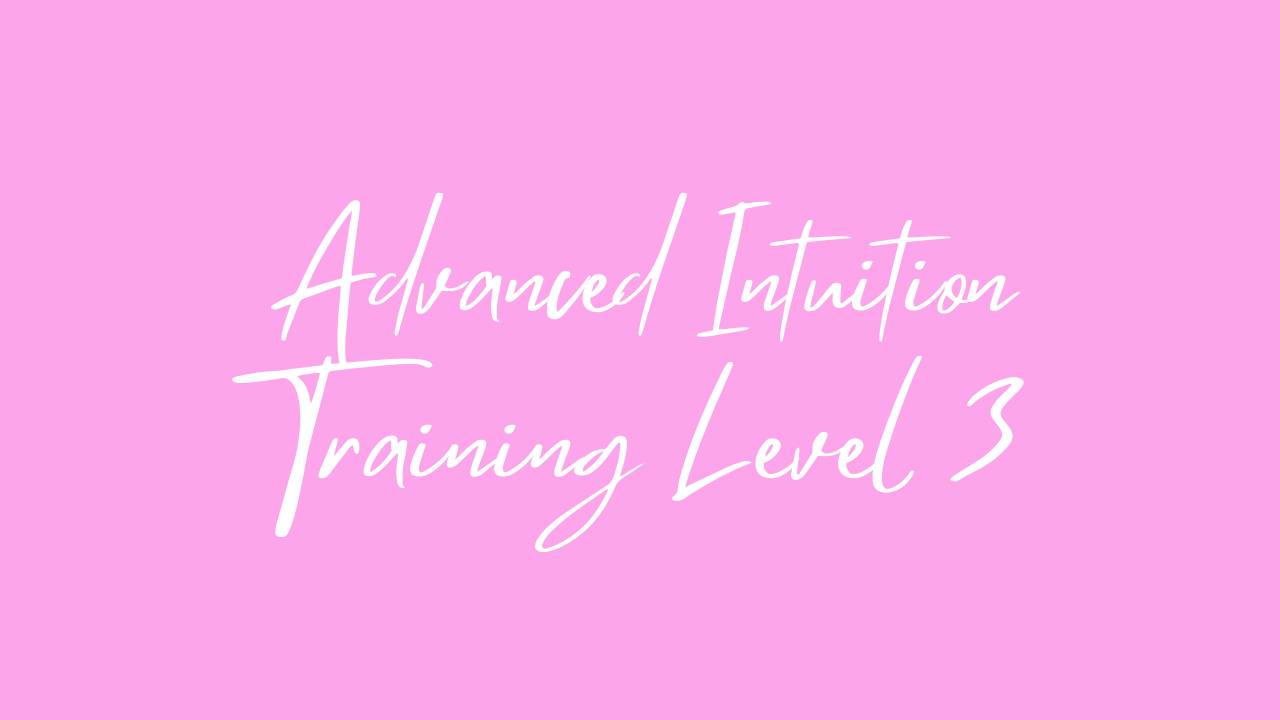 Advanced Intuition Level 3 Waitlist