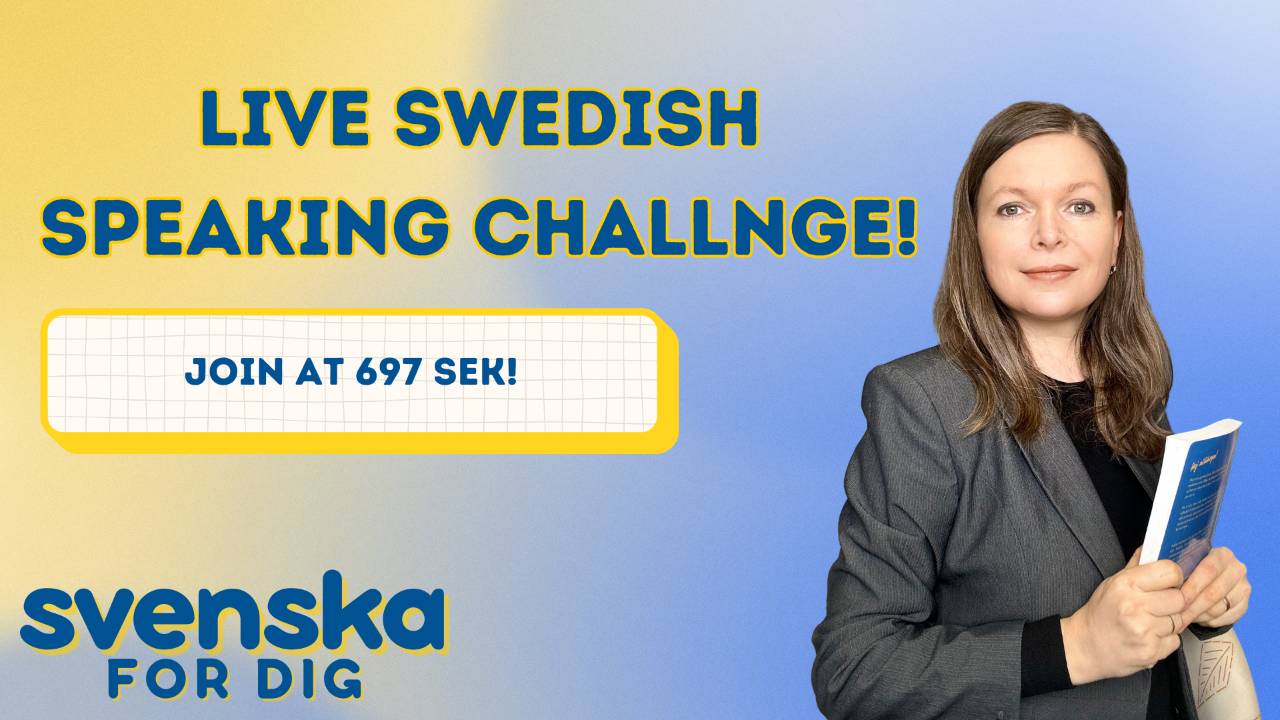 Swedish Speaking Challenge!