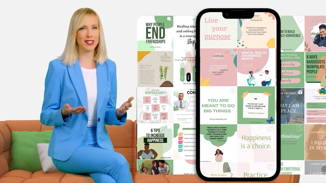 Benefits of Done for You Canva Templates for Mental Health Practice