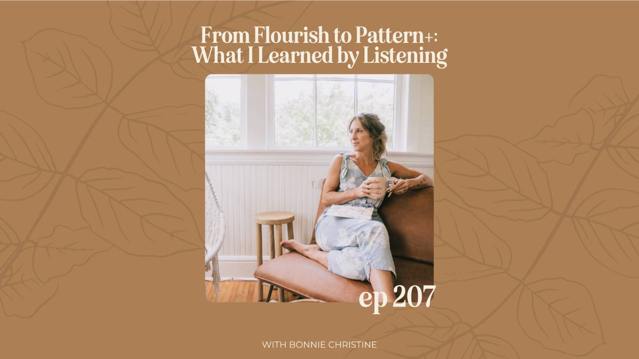 Flourish to Pattern+: What I Learned by Listening
