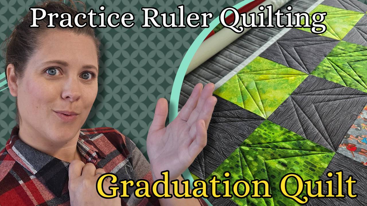Practice Quilting on a Real Quilt