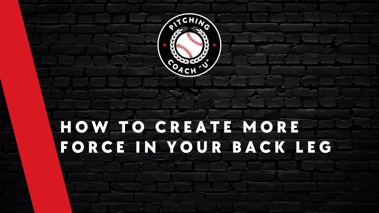 MMV #047: How to Create More Force in Your Back Leg