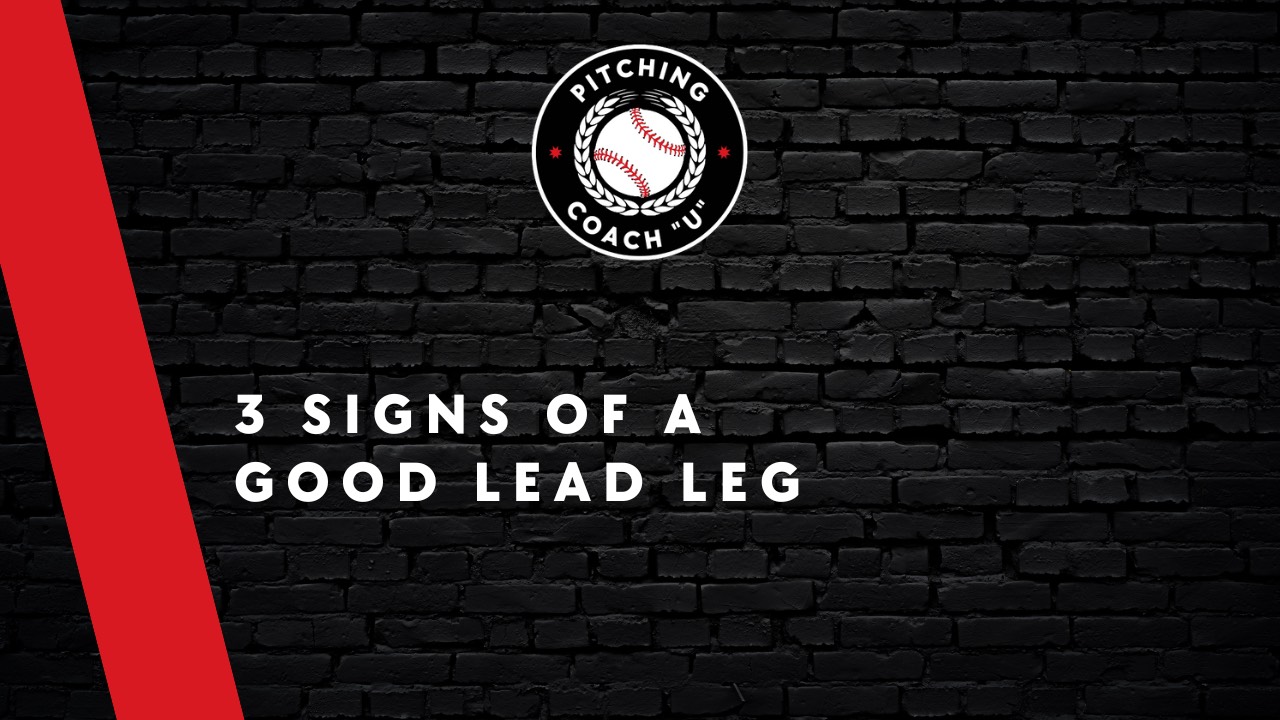 MMV #043: 3 Signs of a Good Lead Leg
