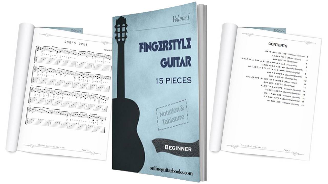 Fingerstyle Guitar (Volume 1) - Learn to Play 15 Fingerstyle Pieces