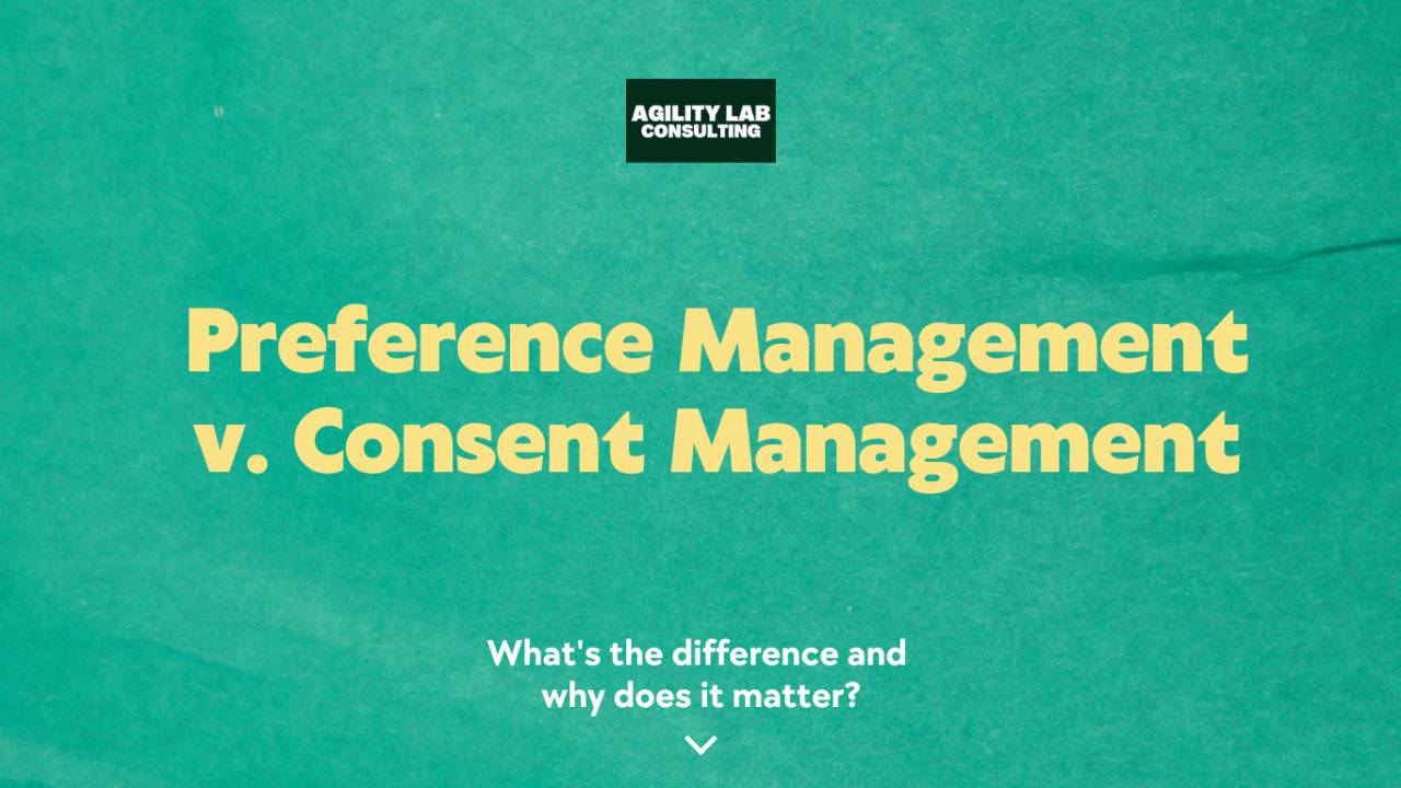 Preference Management vs. Consent Management: What's the Difference?