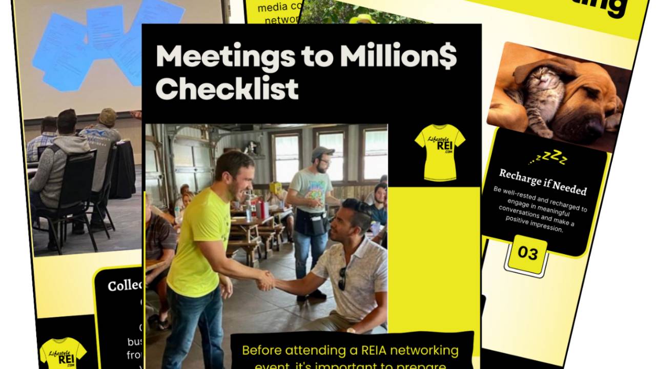 Dear Indie Author - Meeting to Million$ Checklist!