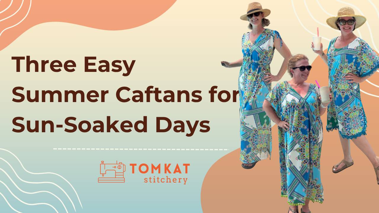 Three Easy Summer Caftans for Sun-Soaked Days
