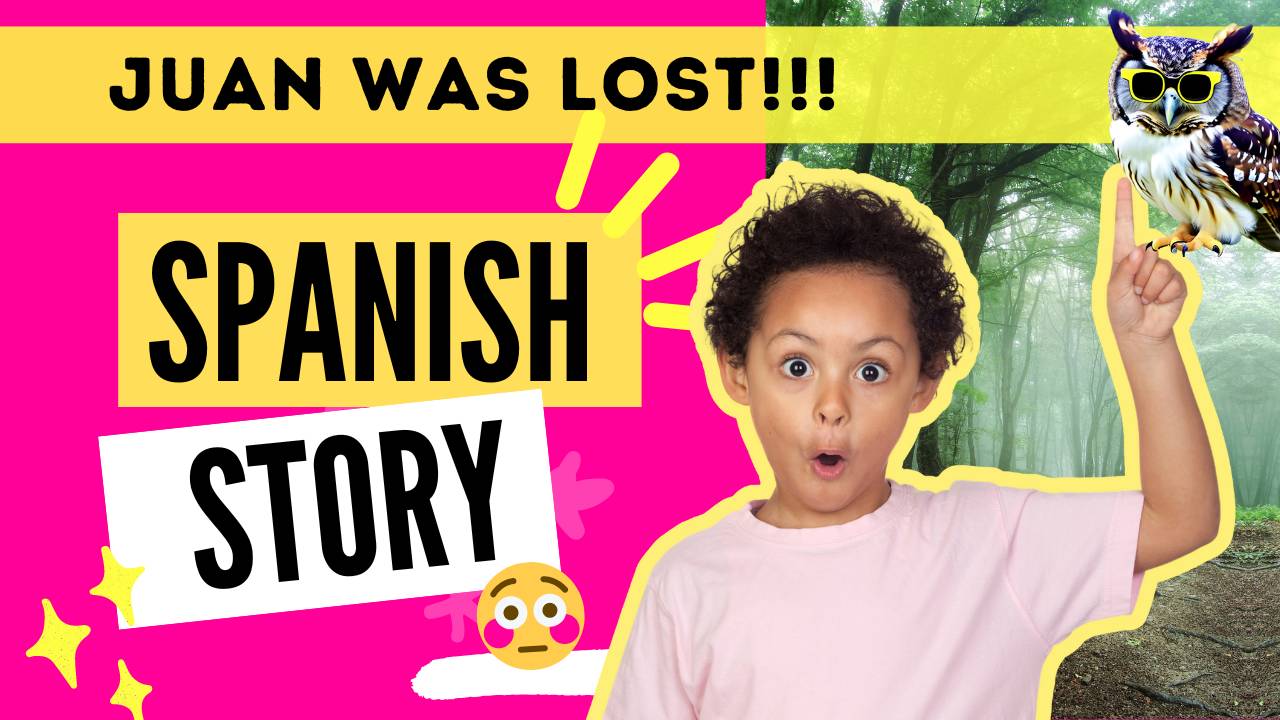 Juan was lost - Short Bilingual Story - Learn Spanish with subtitles