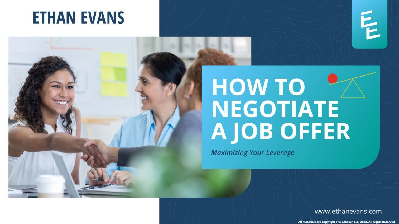 How to Negotiate A Job Offer