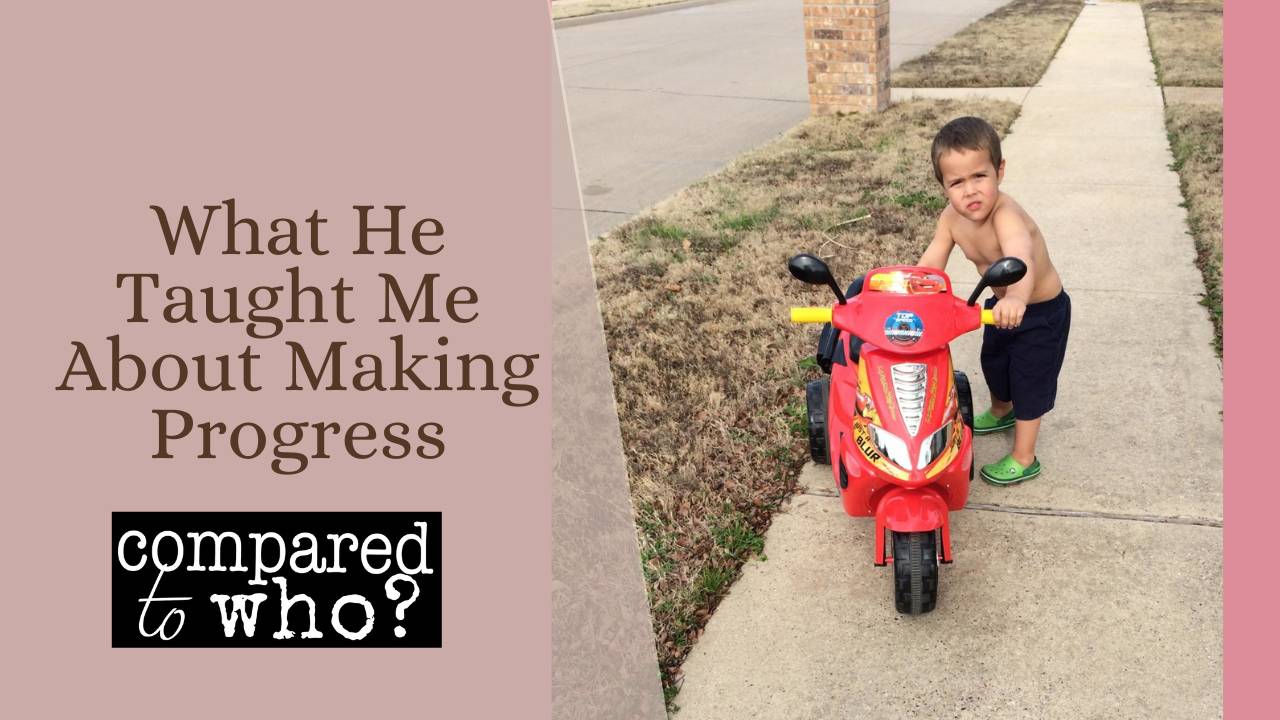 What He Taught Me About Making Progress