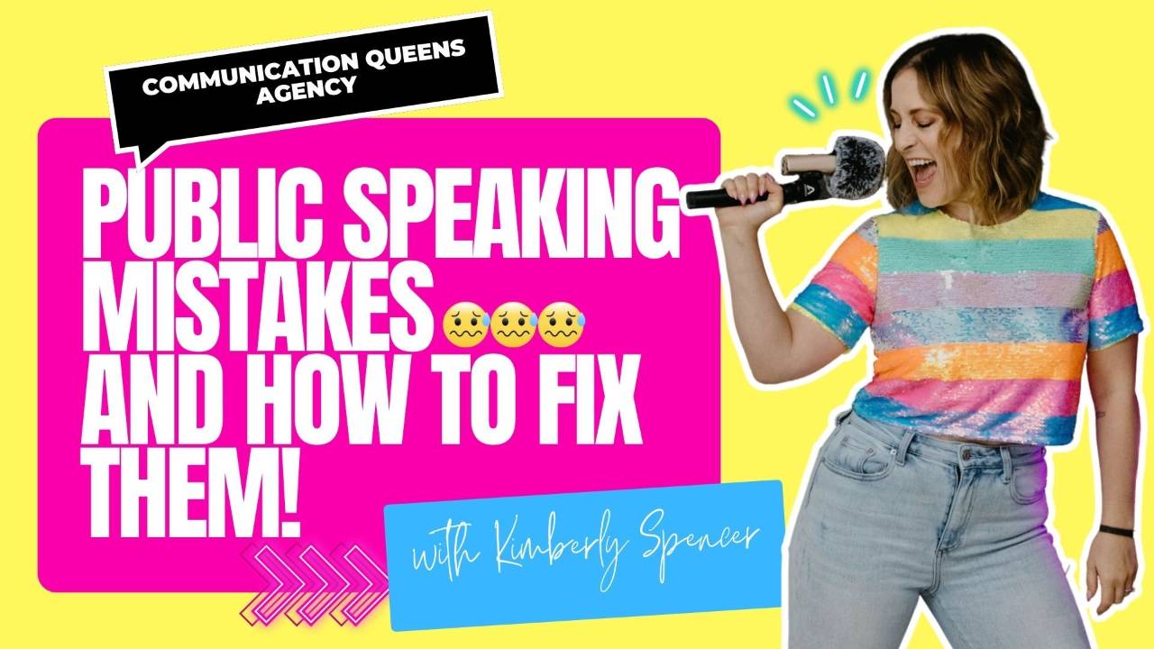 Public Speaking Mistakes...and How to Fix Them!