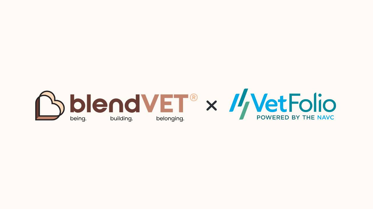 blendVET x NAVC VetFolio