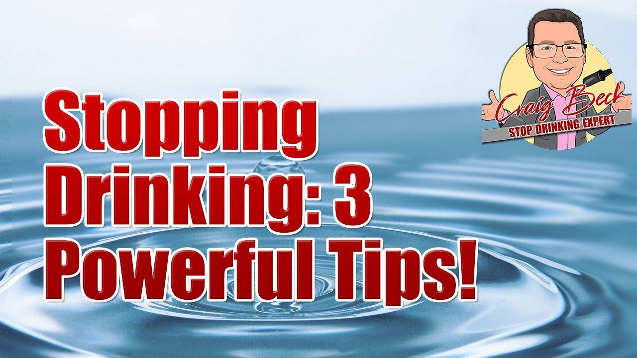 Stopping Drinking: 3 Powerful Tips To Survive The 1st Week Of Sobriety