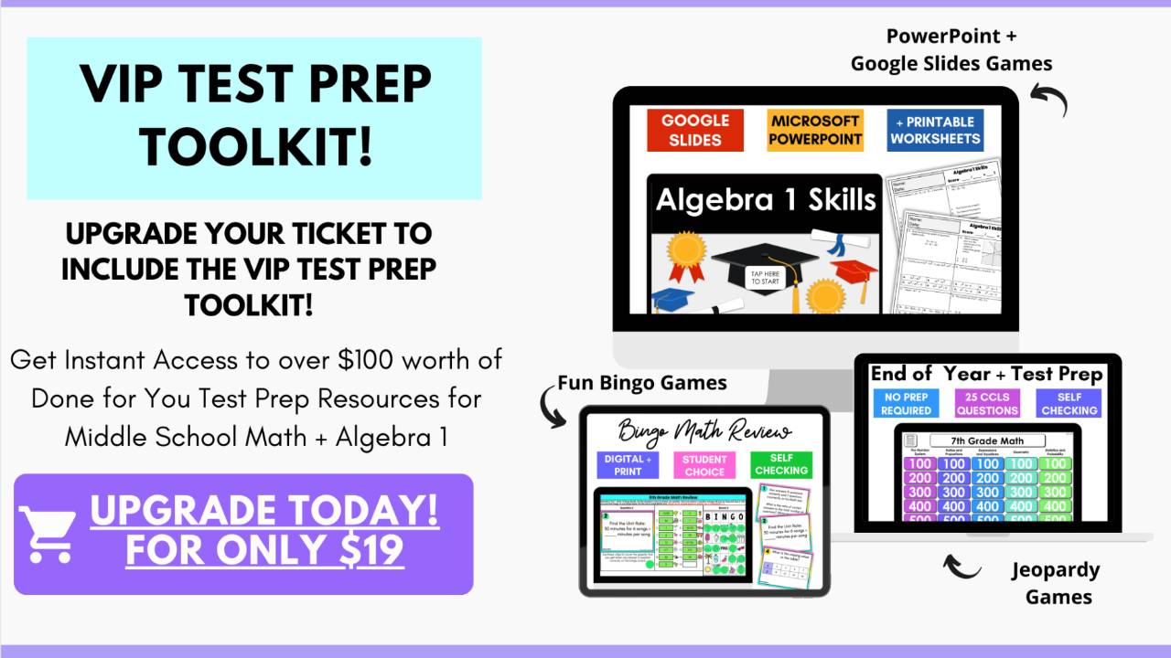 Thank you For Purchasing VIP Test Prep Toolkit