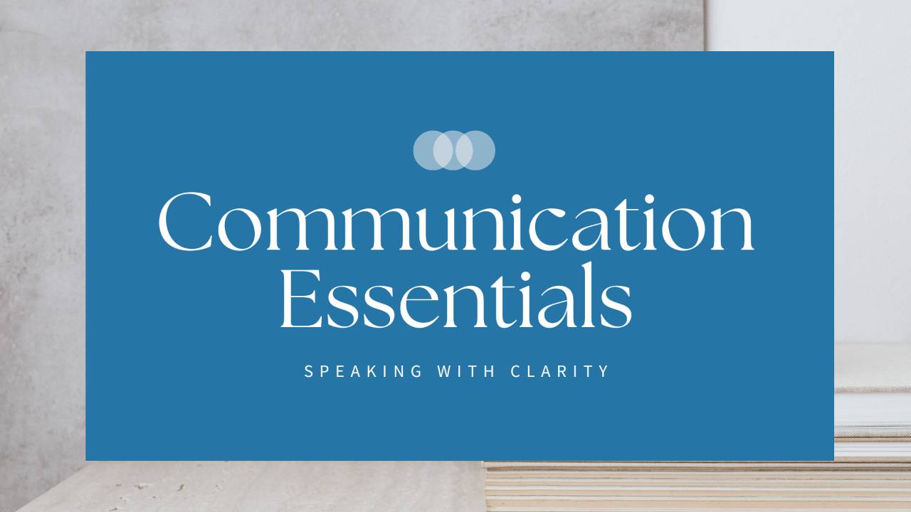 Communication Essentials Course
