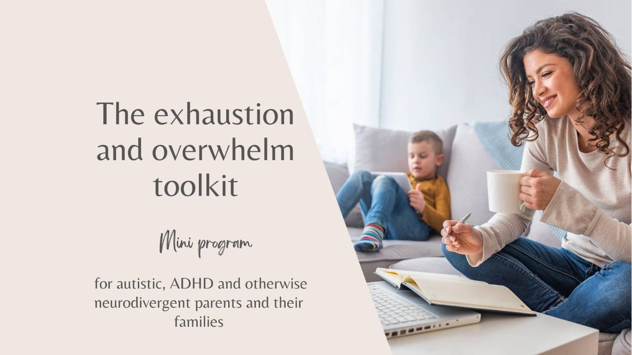The exhaustion and overwhelm toolkit