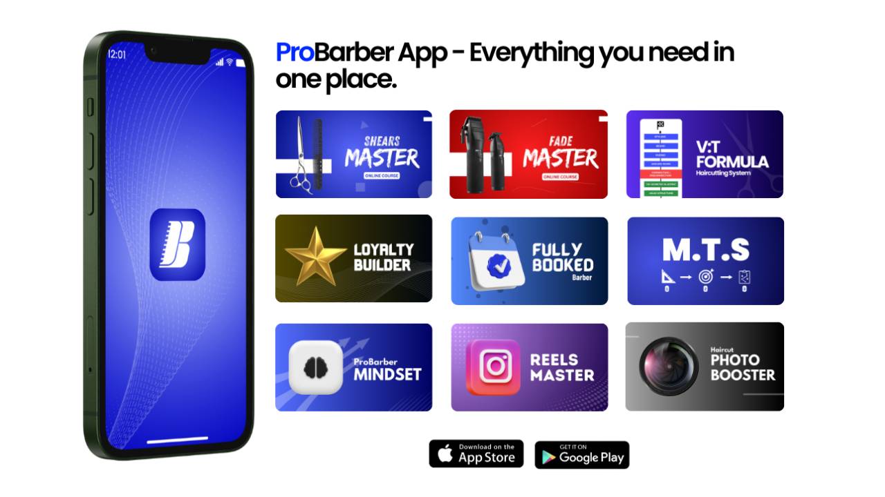 ProBarber App - #1 Courses Platform for Barbers