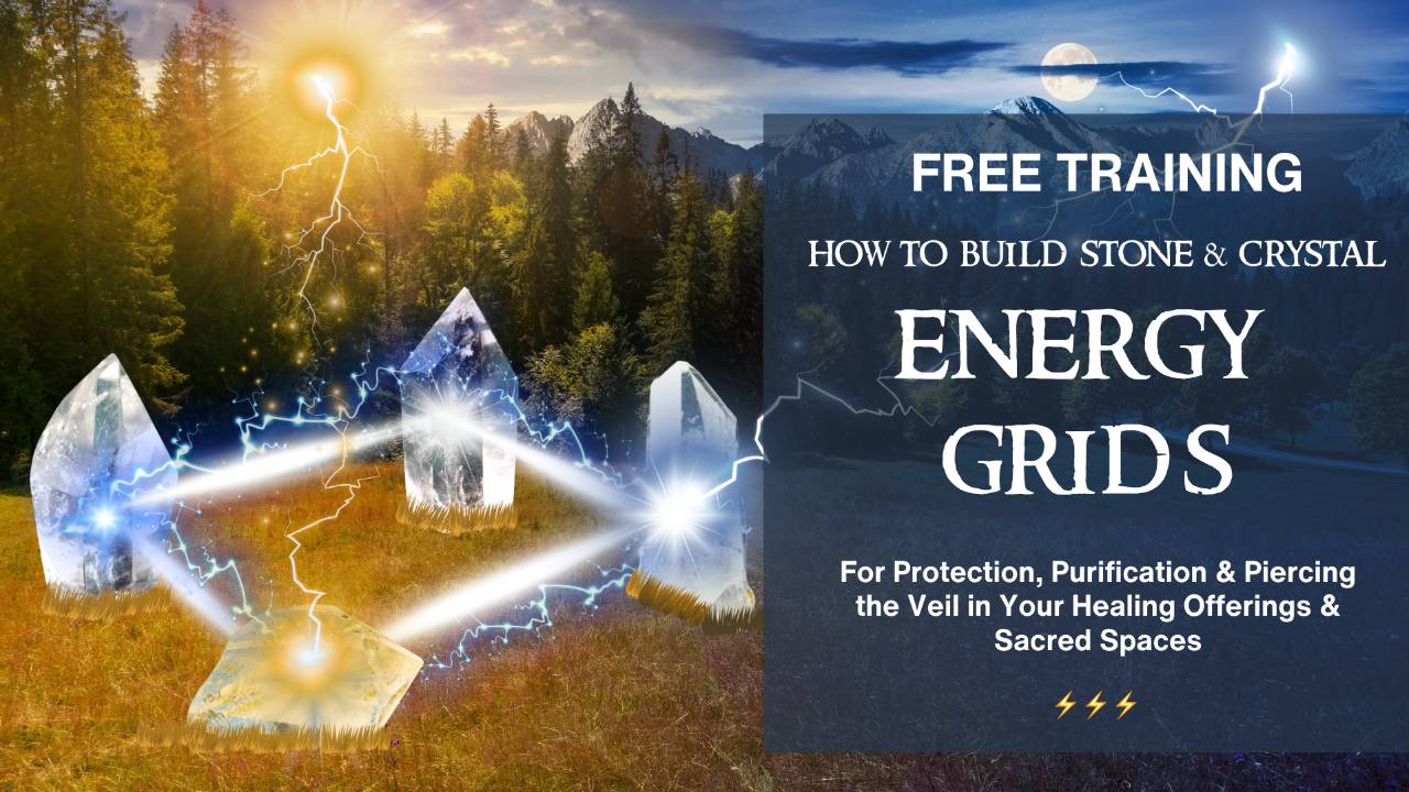 How to Build Stone & Crystal Energy Grids FREE LIVE Training!