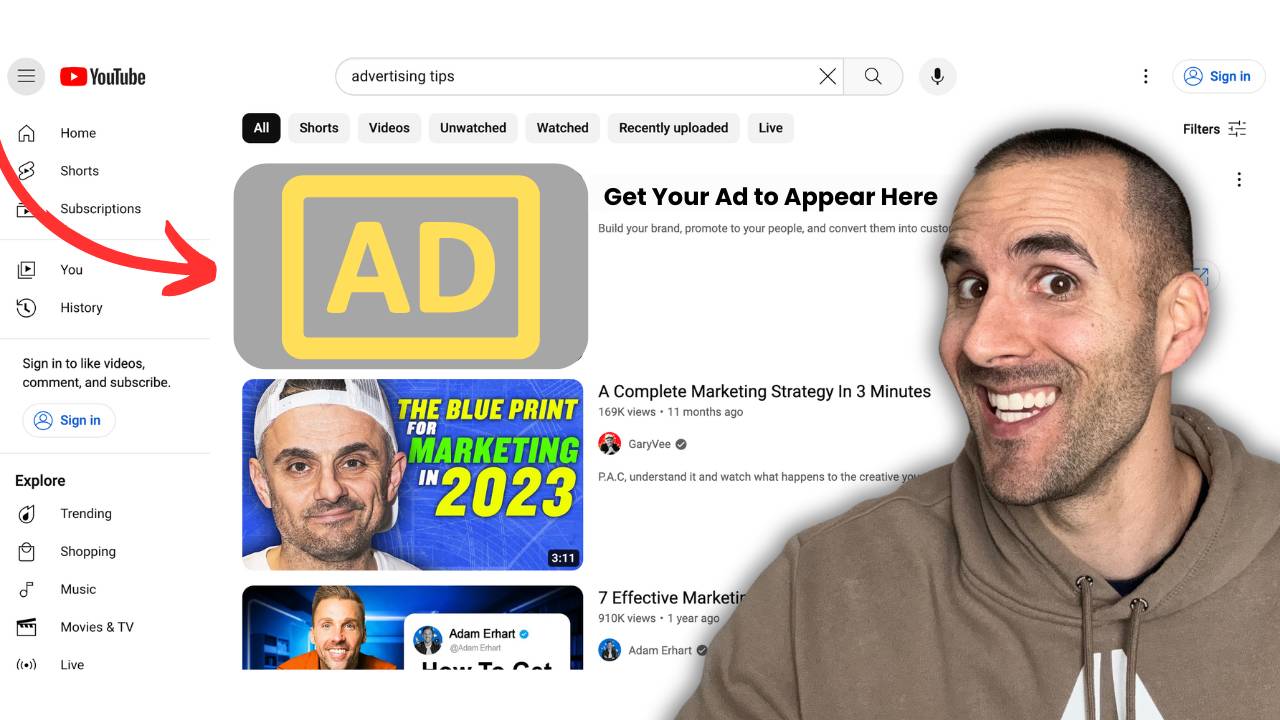 How to Show Up in the YouTube Search Results with Video Ads