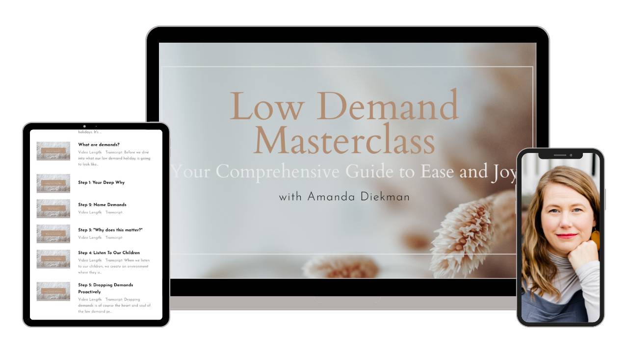 Low Demand Parenting Masterclass.