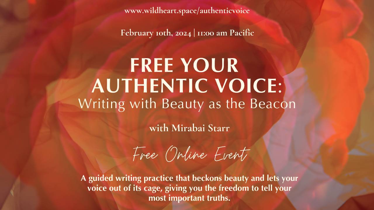 Free Your Authentic Voice: Writing with Beauty as the Beacon