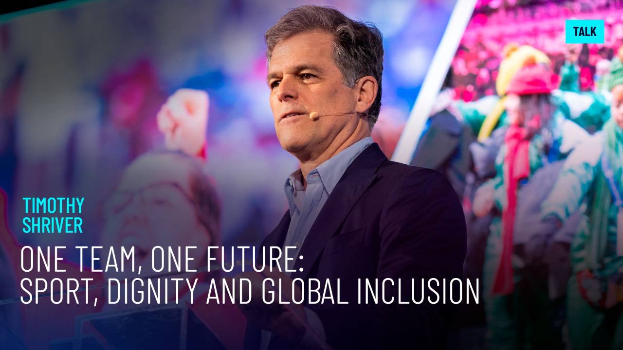 One team, one future: sport, dignity and global inclusion - Talk 2025