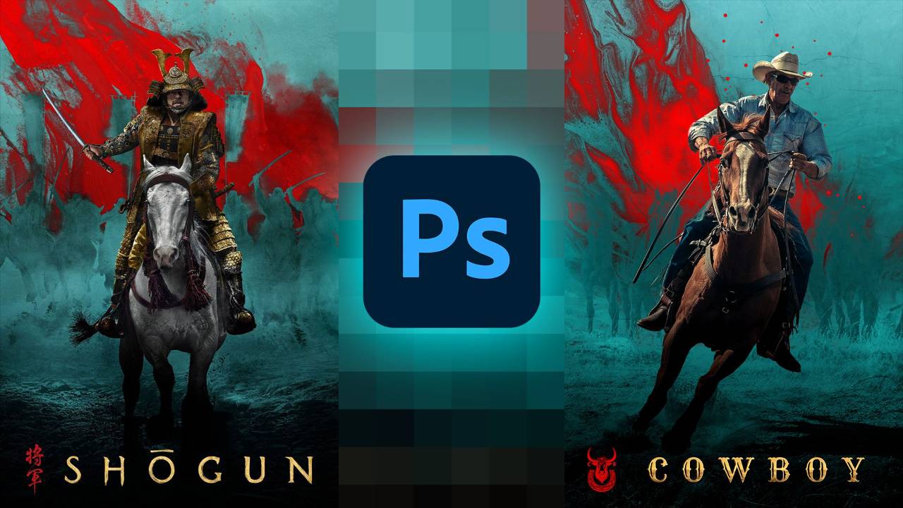 Create a Shogun Style Poster in Photoshop