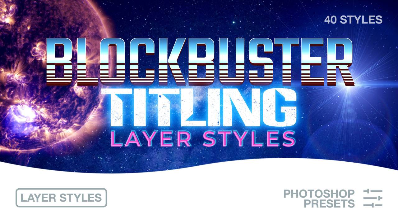 Blockbuster Titling Styles