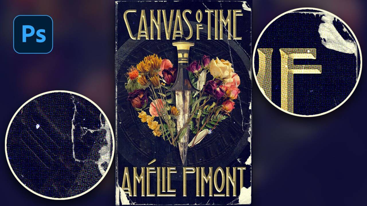 How to Create a Worn Paperback Cover Effect in Photoshop