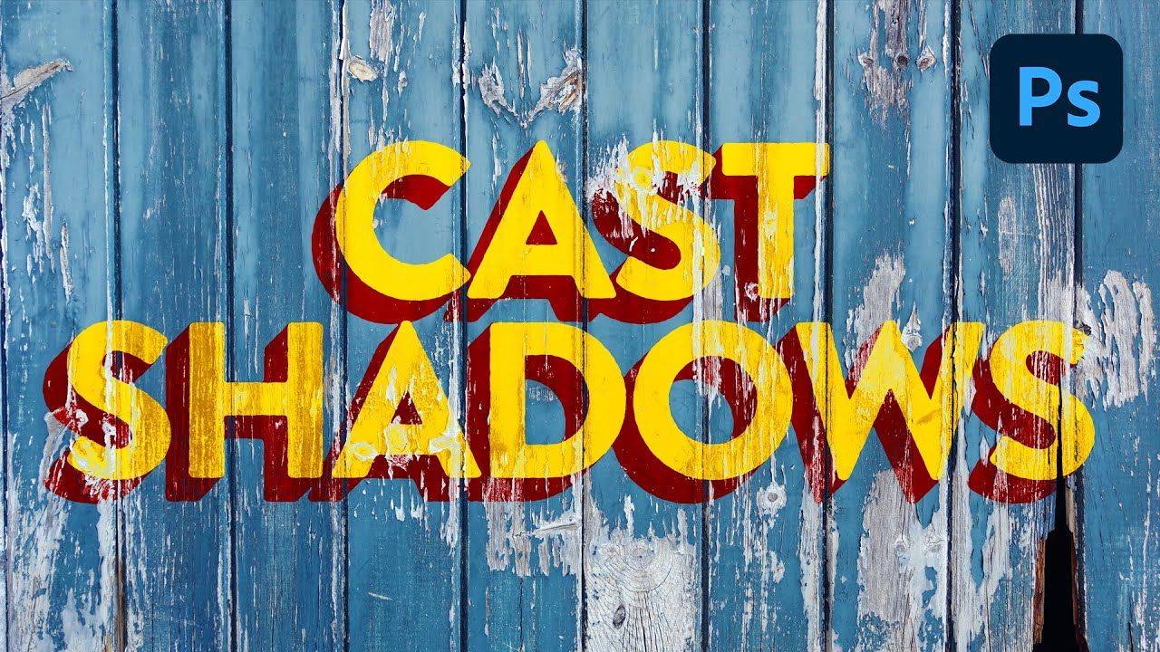How to create a cast shadow effect