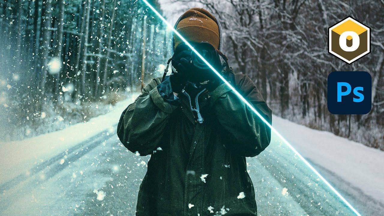 How to Create Snow Using Optics in Photoshop
