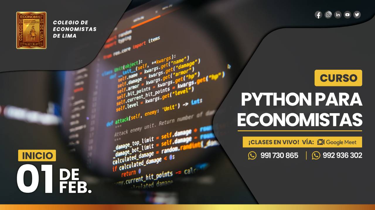 PYTHON PARA ECONOMISTAS