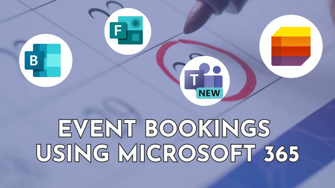 Book it! Using Microsoft 365 for event registrations and signups
