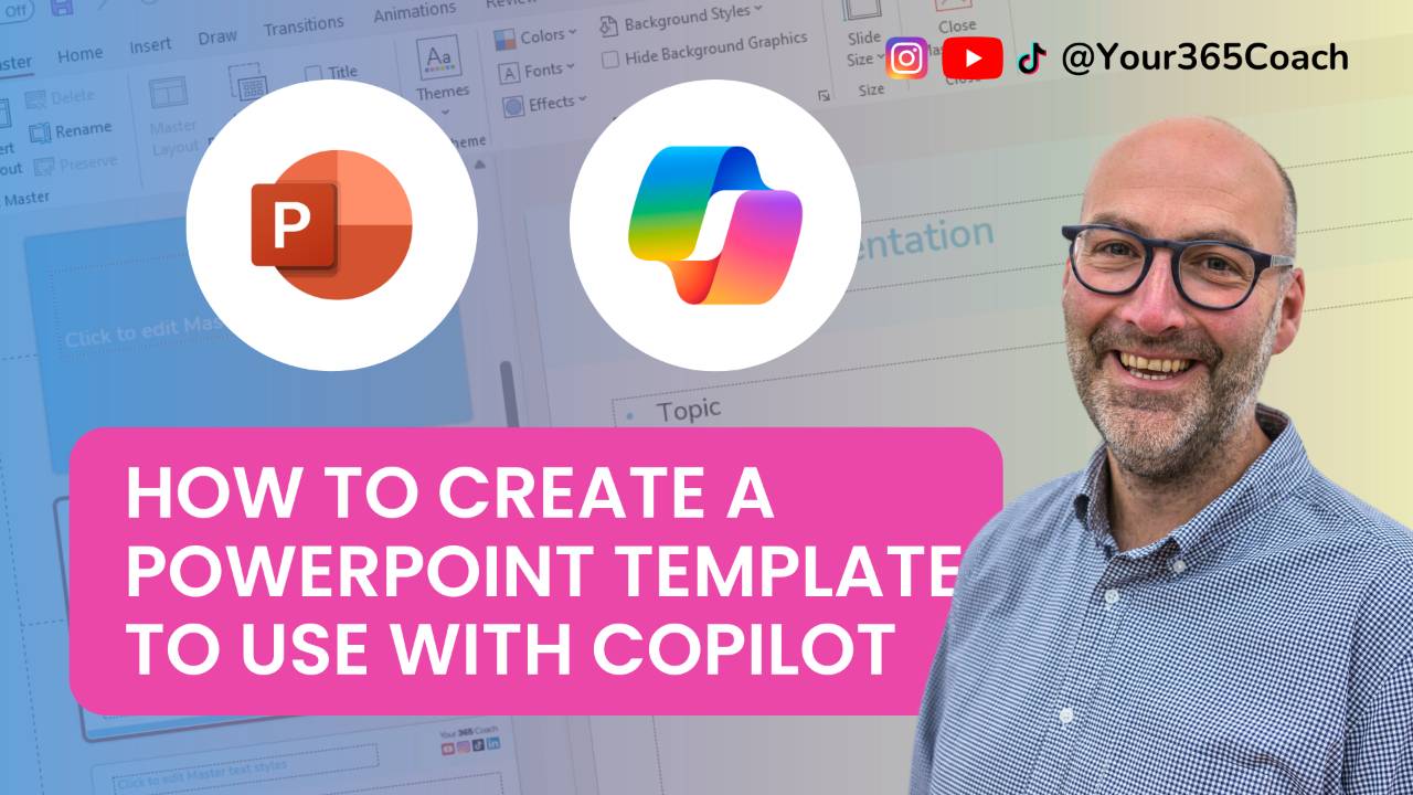 How to Create a PowerPoint Template to Use with Copilot
