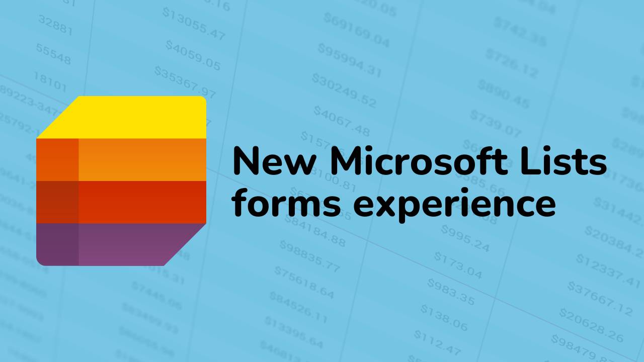 Be on top form with your data collection using Microsoft Lists