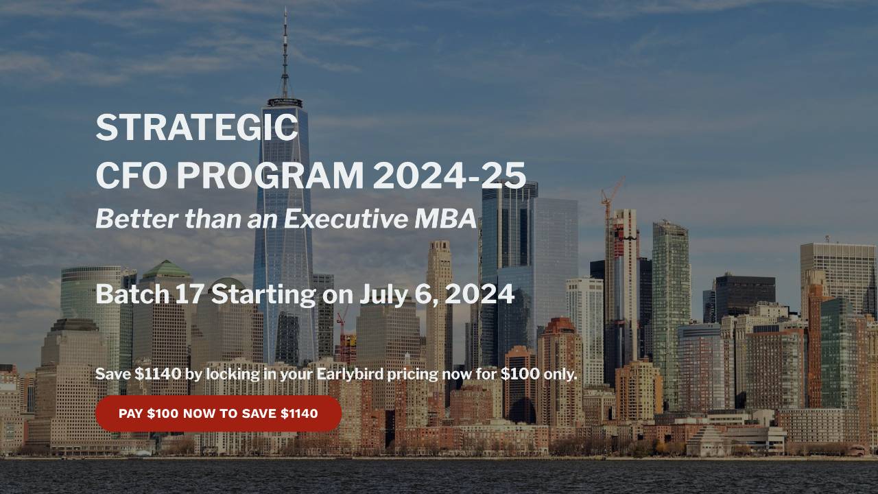 Strategic CFO Program Batch 17