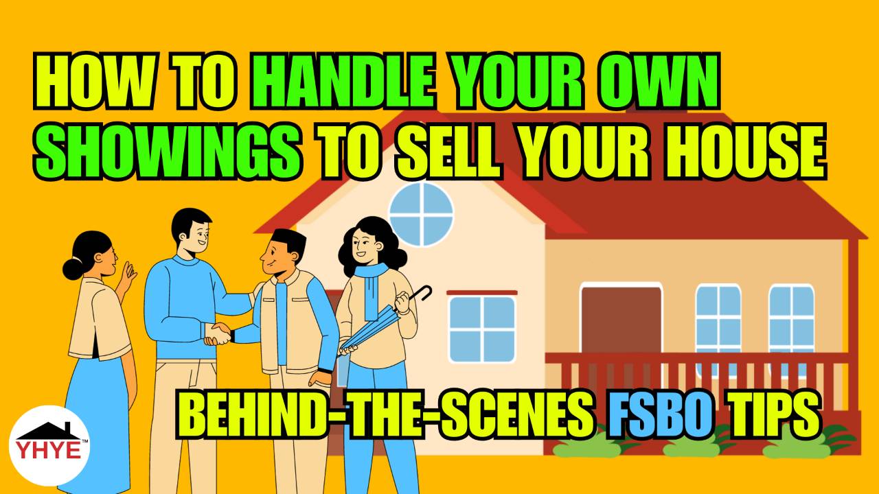 How to HANDLE YOUR OWN SHOWINGS to Sell Your House