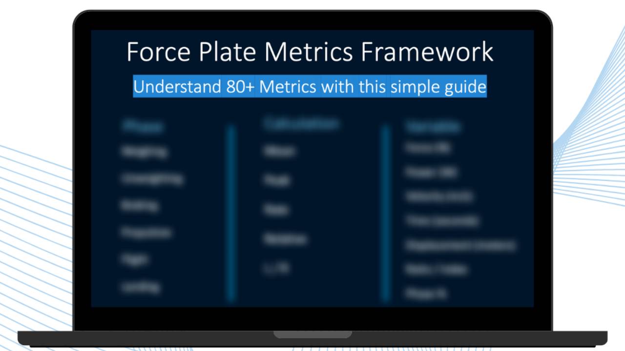 Download th Free Force Plate Metrics Guide