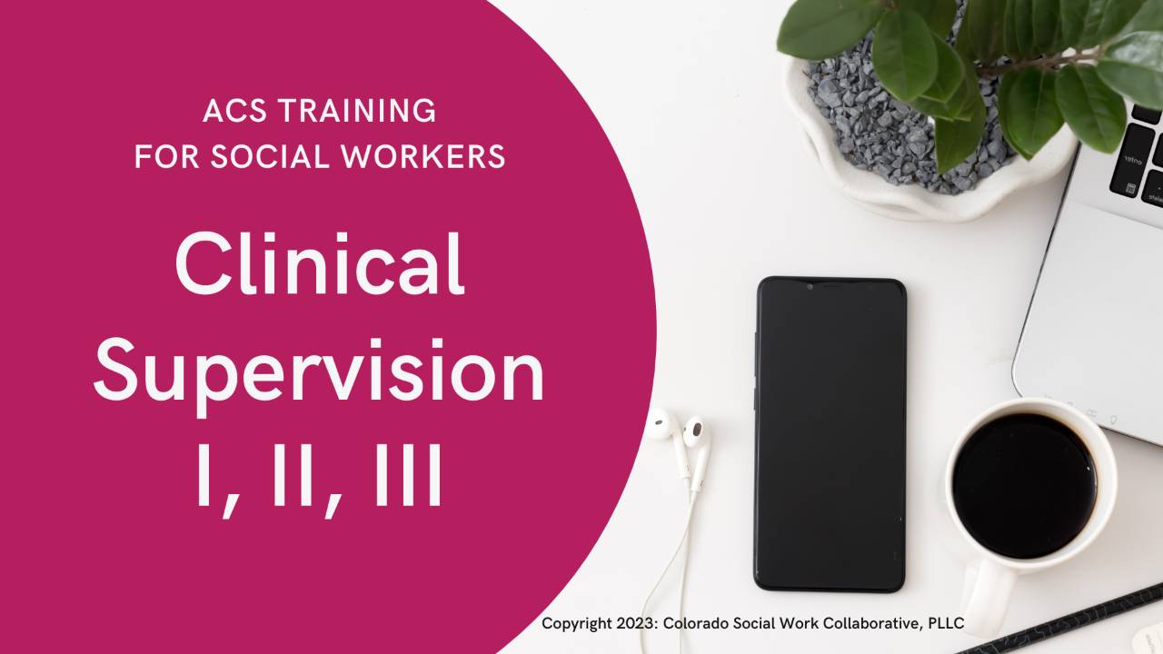 Supervision Training for Social Workers