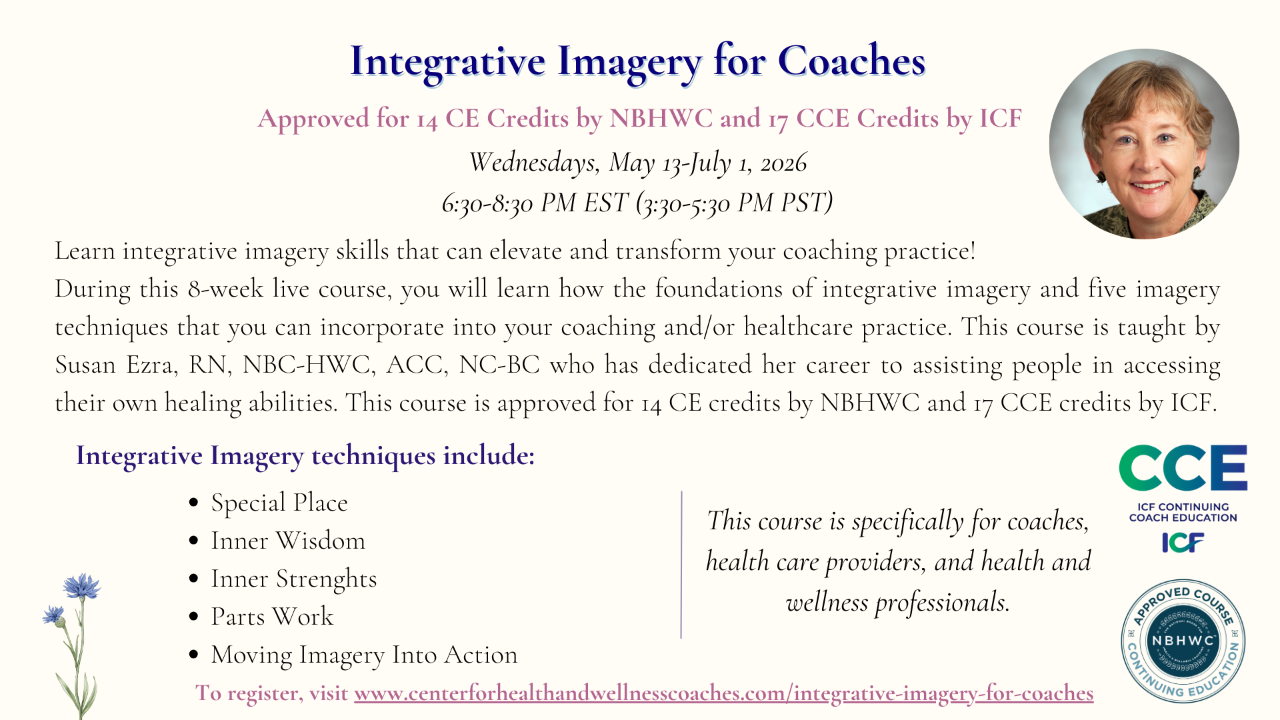 Integrative Imagery for Coaches l Earn CE Credit