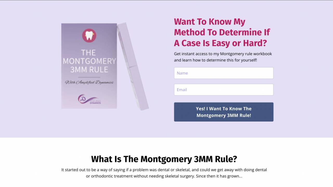 Montgomery 3MM Rule
