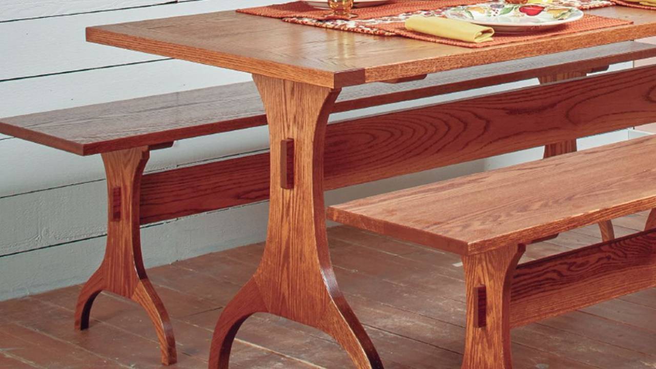 Build A Trestle Dining Table with Phil Huber