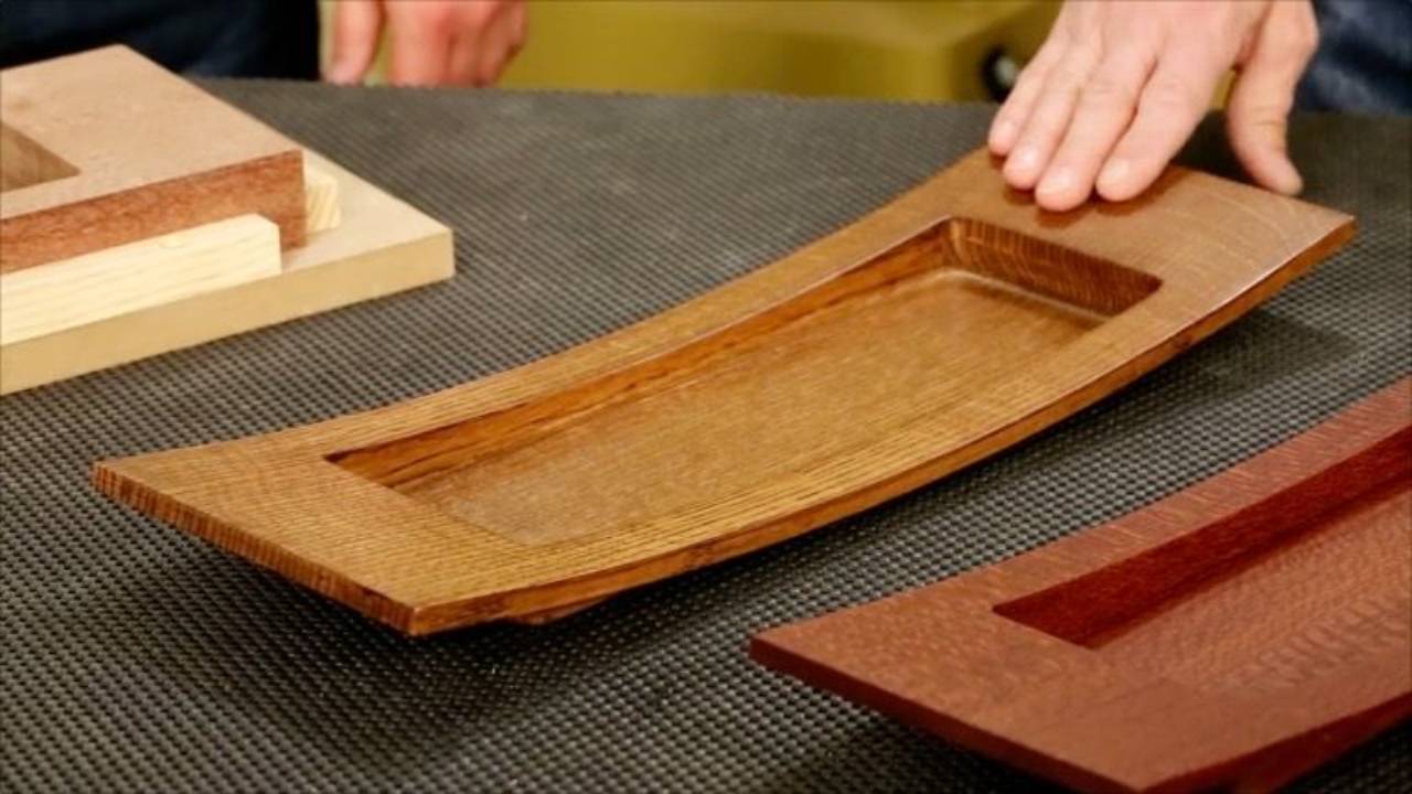 Curved Tray Centerpiece