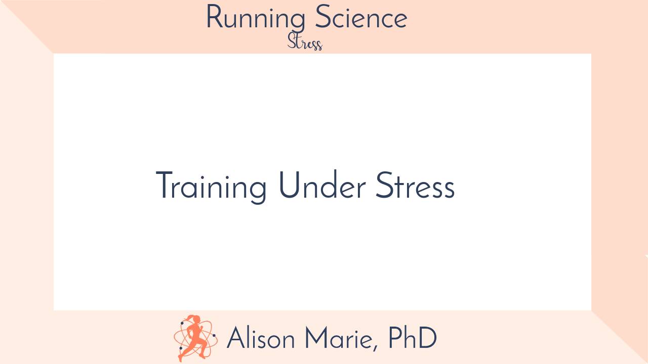 Stress and Running, Stopping the Cycle of Injury!