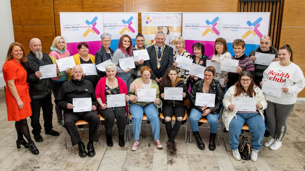 Celebration event marks completion of ‘Let’s Get Cooking’ course