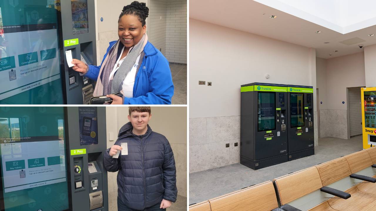 New Self-Serve Translink Ticket Vending Machines