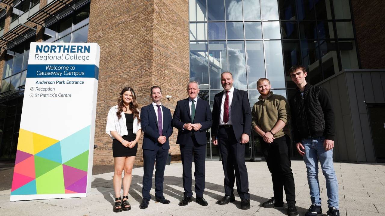 Economy Minister Opens £46m Causeway Campus at NRC