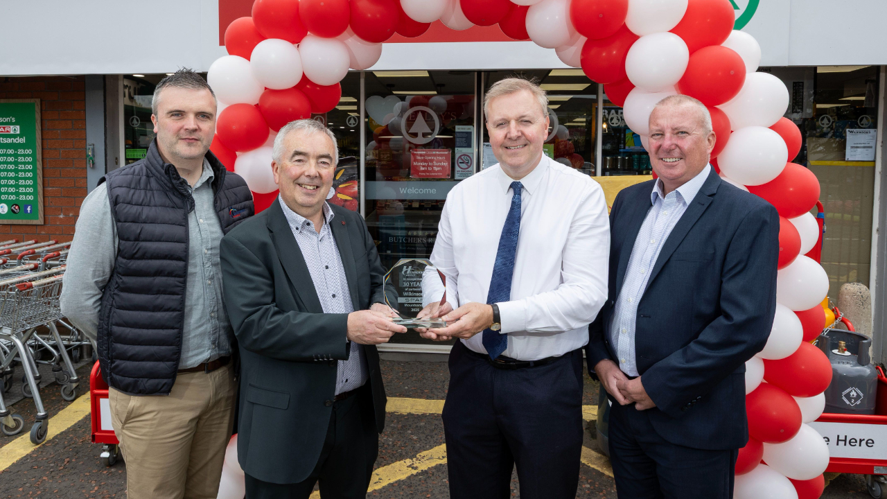 30 Years of Service: Wilkinson’s SPAR Mountsandel Celebrates in Style