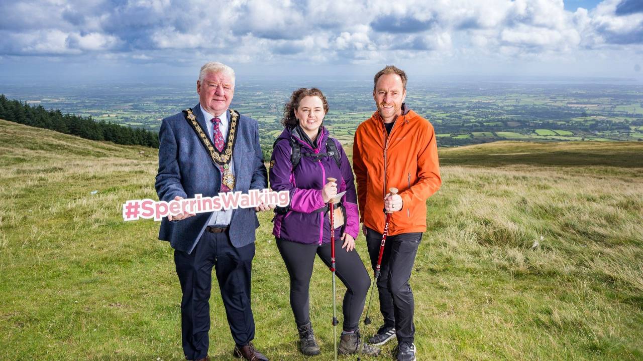 Natural benefits and beautiful landscapes with sperrins walking